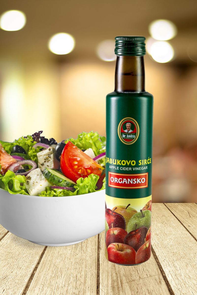 Organsko jabukovo sirće 500ml-dr.Andra – Bio Kutak Zrnce